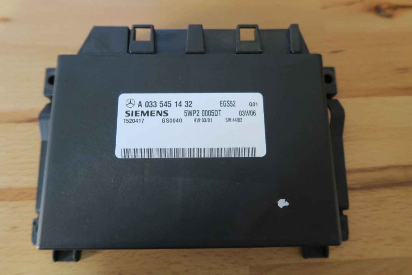 Mercedes Getriebesteuergerät Anpassung Tuning TCU Tune EGS52 – JS ...